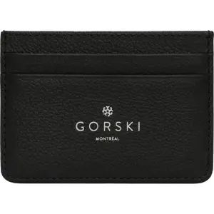 Gorski Leather Card Holder Black