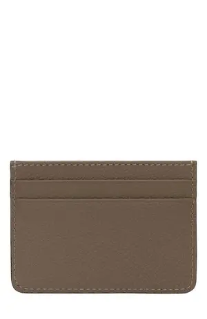 Gorski Leather Card Holder - Taupe
