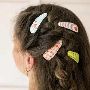 JOLLITY & CO Smarty Pants Printed Hair Clips