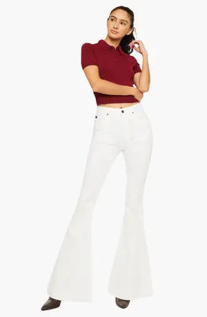 KANCAN Braelynn Essentials High Rise Super Flare Jeans
