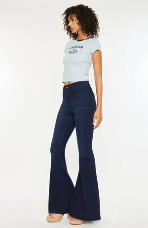 KANCAN Jainey High Rise Flare Jeans