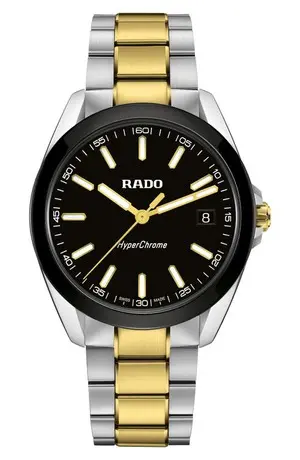 RADO Hyperchrome Bracelet Watch - Black