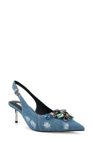 ZIGI Rossy Pointed Toe Slingback Pumps
