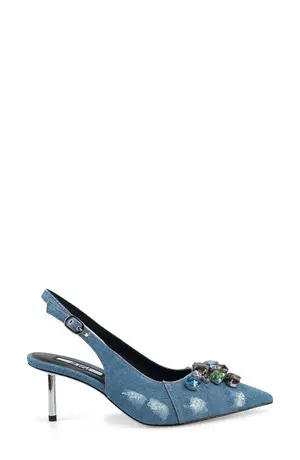 ZIGI Rossy Pointed Toe Slingback Pumps