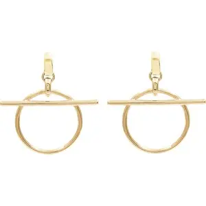 CXC Origins Slim Drop Earrings - Gold