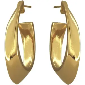CXC Aroma Hoop Earrings - Gold