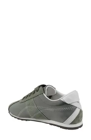 NATIONAL COMFORT Low-profile Sneaker - Olive Suede