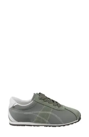 NATIONAL COMFORT Low-profile Sneaker - Olive Suede