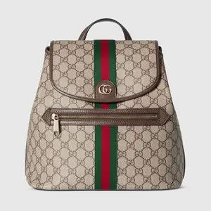 Gucci Ophidia Medium Backpack Gg Canvas