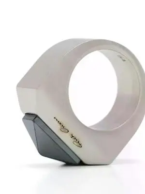Rick Owens Quartz Pyramid Ring
