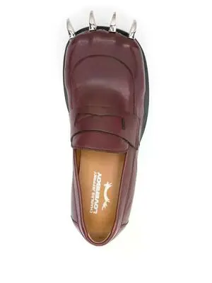 CHARLES JEFFREY Claw-toe Penny Loafers