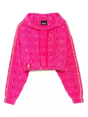 Versace I Heart Baroque Hoodie - Pink