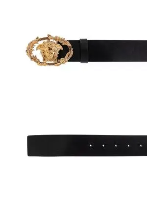 Versace Medusa-head Leather Belt