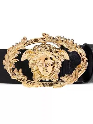 Versace Medusa-head Leather Belt