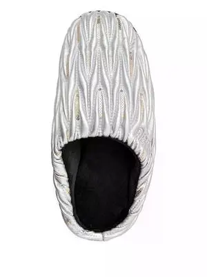 SUBU Sequin-embellished Mules