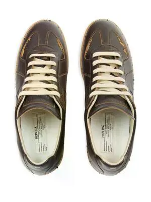 MAISON MARGIELA Replica Low Top Sneakers - Brown