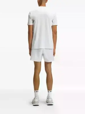 BOSS Stripe-embellished T-shirt - White