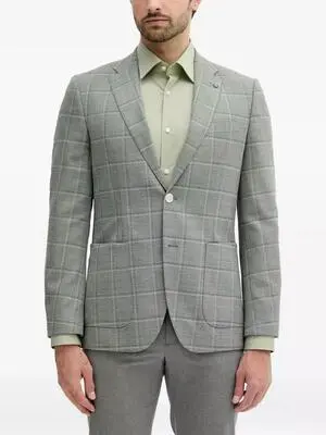 BOSS Checked Patch-pocket Blazer