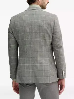 BOSS Checked Patch-pocket Blazer