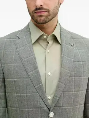BOSS Checked Patch-pocket Blazer