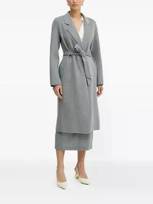 BOSS Belted Notch-lapel Coat