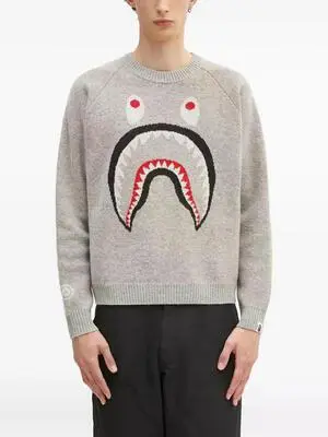 A BATHING APE Shark Raglan Sweater