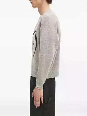 A BATHING APE Shark Raglan Sweater