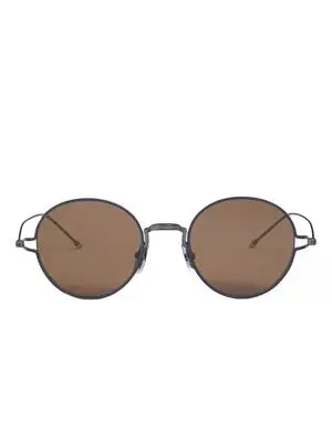 Thom Browne Round-frame Sunglasses - Black