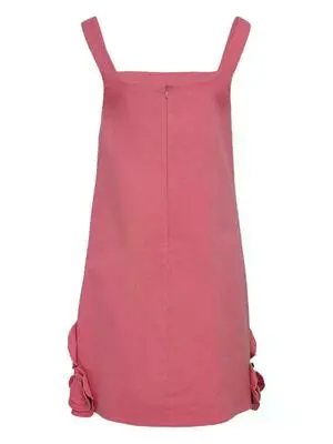 ALEXIA Rose-embellished Shift Dress