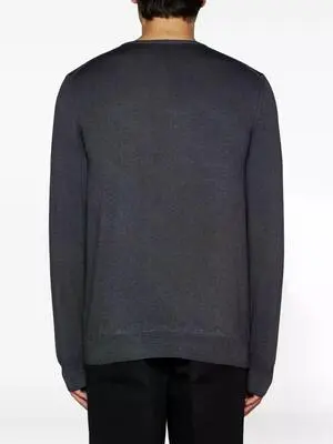 D4.0 Wool Crew Neck Sweater - Grey