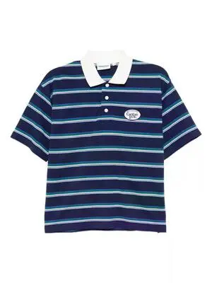 CHOCOOLATE Striped Polo Shirt