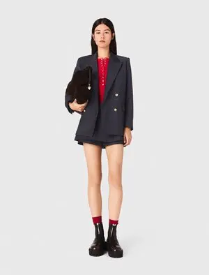 Maje Boxy Blazers For Women