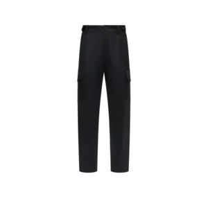 Moncler Black Wash Pants For Men
