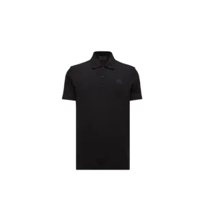 Men's Moncler Black Polos