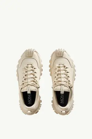Moncler Trailgrip Apex2gtx Nubuck & Leather Sneakers - White