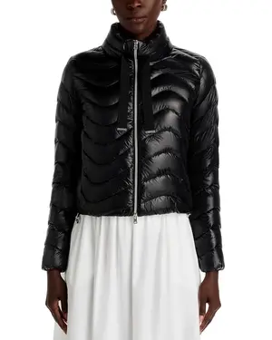 Herno Shiny Padded Jacket - Black