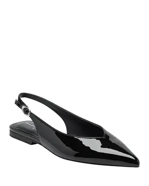 MARC FISHER LTD. Gabra Pointed Flats - Black