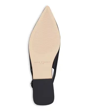 MARC FISHER LTD. Gabra Pointed Flats - Black