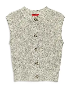 Max & Co. Cotton Crewneck Vest