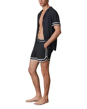 REISS Striped Swim Shorts