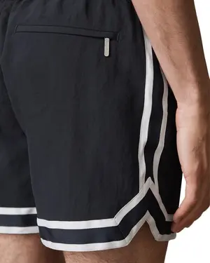REISS Striped Swim Shorts