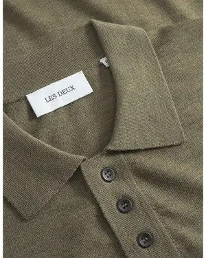 LES DEUX Greyson Merino Polo