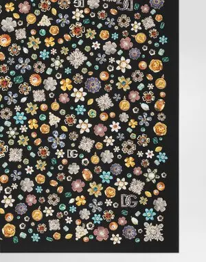 Dolce & Gabbana 70x70 Silk Twill Scarf - Multicolor