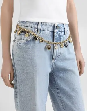 Dolce & Gabbana 5-pocket Denim Trousers - Multicolor