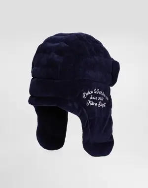 Dolce & Gabbana Corduroy Trapper Hat