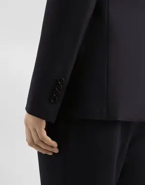 Dolce & Gabbana Single-breasted Taormina Wool Canvas Jacket