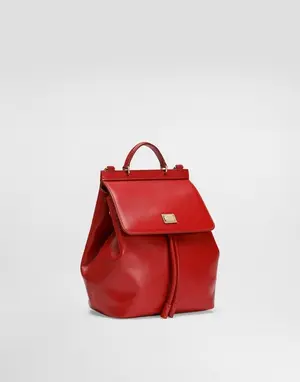 Dolce & Gabbana Nappa Calfskin Backpack - Red