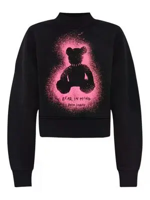 Palm Angels Bear Spray-paint Sweatshirt