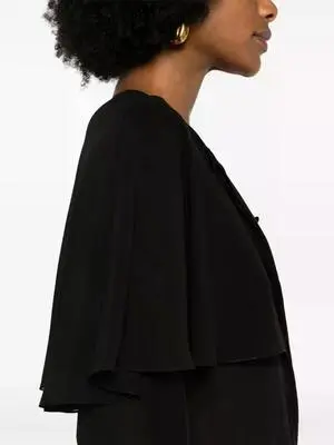 Chloé Cape-attachment Silk Shirt