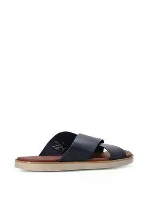 Cole Haan Cross-strap Leather Sandals